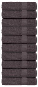 Ručníky FROGN 10 ks antracitové 100x150 cm 360 g/m² 136691