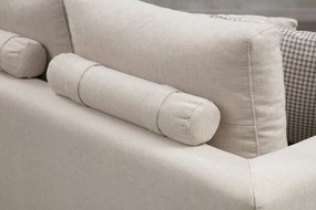 Hanah Home Čtyřmístná pohovka LINE béžová 320 cm 560ARE1316