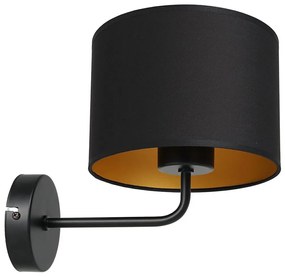 Luminex Nástěnné svítidlo FRODI 1xE27/60W/230V černá LU3178