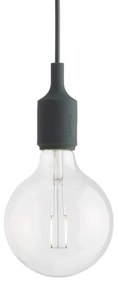 Muuto Závěsná LED lampa E27, dark green 13330