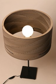 Kartonové stínítko na lustr Cylinder 40cm KARTOONS + DÁREK Textilní kabel