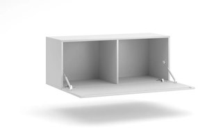 Závěsný TV stolek Vivo 100 cm bílý