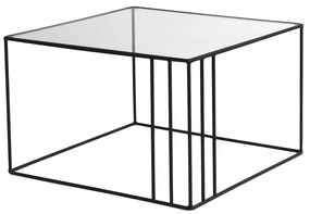 Černý konferenční stolek 55x55 cm Outline – Neostill