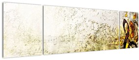 Obraz - Síla hudby (170x50 cm)