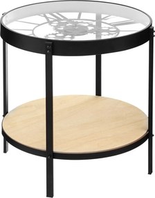 Odkládací stolek do obývacího pokoje MECA, průměr 49 cm