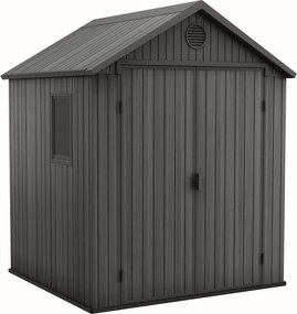 KETER DARWIN 6 x 6 zahradní domek, 190 x 182 x 221 cm, šedý 17210353