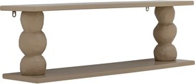 Patrová police v přírodní barvě 80 cm Solan – Bloomingville