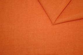 Ratanové křeslo tmavé + polstr - oranžový melír