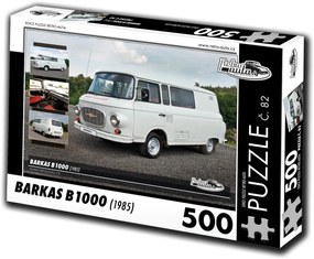 Puzzle retro-auta puzzle č. 82 barkas b 1000 (1985) 500 dílků