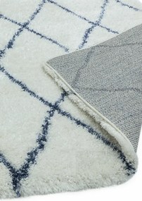 Modrý  koberec Bardie Cream Blue Rozměry: 80x150 cm