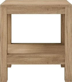 vidaXL Odkládací stolek do koupelny 45x35x45 cm masivní teakové dřevo [340747]