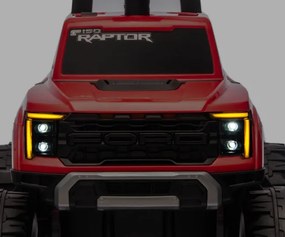 Elektrické autíčko Ford F-150 Raptor červené