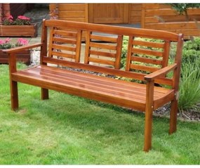 Dřevěná zahradní lavice LOTUS - 3D5558