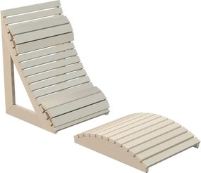 Sentiotec ergonomické lehátko do sauny Fibuflex