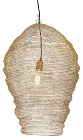 Orientální závěsné svítidlo zlaté 70 cm - Nidum