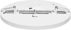 Ecolite Bílý vestavný LED panel kulatý 330mm 12-24W CCT WPCB2-24W/BI
