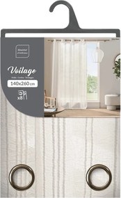 Bílý závěs 140x260 cm Zaho – douceur d'intérieur