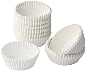 Sada 200 bílých papírových košíčků na pečení Zenker Muffin, ø 5 cm