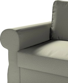 Potah na pohovku IKEA Backabro 2-místná, rozkládací barva šedá látka pletený vzor