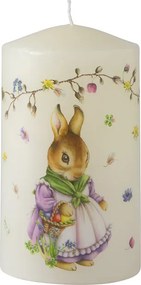 Villeroy&Boch Villeroy & Boch Easter Accessoires svíčka s květinovým motivem 7 × 12 cm