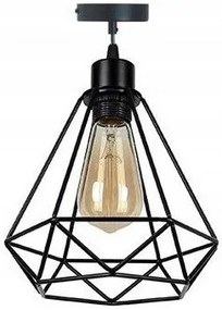 Toolight - Stropní lampa Reno 1xE27 180986D, černá, OSW-00015