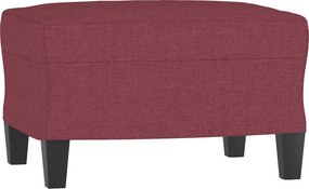 3dílná sedací souprava s poduškami vínová textil 3201848