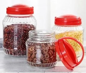 Skleněná dóza s víčkem MOLDI 2,0 l