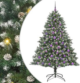 Umělý vánoční stromeček Zelená 180 cm PVC, plast a ocel 3395239