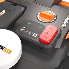 WORX Robotická sekačka WR305E Vision Cloud 500 m2 (RTK + AI V-SLAM Mono)