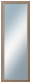 DANTIK - Zarámované zrcadlo - rozměr s rámem cca 50x140 cm z lišty AMALFI okrová (3114)