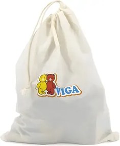 VIGA Dřevěné magnetické tangramy / 40 dílků / od 3 let
