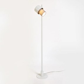 Luxusní směrovatelná lampa Kan Floor Barva nohy: Bílá, Dekor: Bavlna písčitá