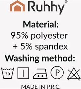 Univerzální potahy na židle – 6 kusů – Tmavě šedá