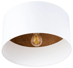Sollux Lighting Stropní svítidlo TELESTO bílá/tmavě hnědá