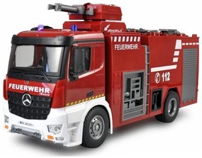Rc auto amewi mercedes-benz arocs s funkční stříkačkou