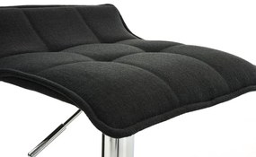 Bhm germany Barová židle Madison, textil, černá