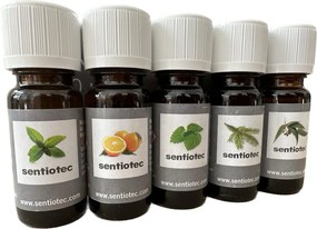 Sentiotec set esencí do sauny 5 × 10 ml
