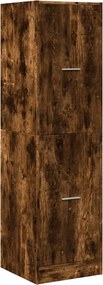 Skříňka na léky kouřový dub 40 x 41 x 144,5 cm kompozitní dřevo 3309640