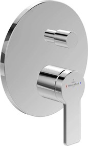 Villeroy & Boch Architectura - Baterie pod omítku, pro 2 spotřebiče, chrom TVS10335300061