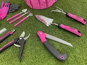 SIXTOL GARDEN PINK 10 / Sada zahradního nářadí / 10 ks