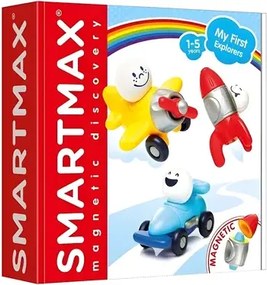 SMARTMAX Magnetická stavebnice First Explorers / 12 dílků / 1-5 let