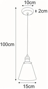 Závěsné svítidlo K-8036A-1 z řady SAMANTA