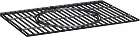 Avenberg Multifunkční BBQ gril Genius + litinový rošt + tál + pizza kámen, 70 x 103 x 105 cm