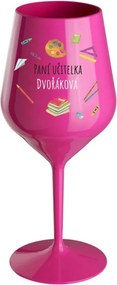 Personalizovaná nerozbitná sklenice pro paní učitelku/pana učitele (pomůcky)