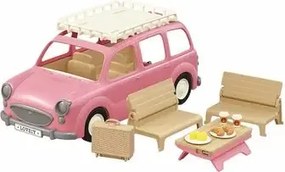 Sylvanian Families Rodinné auto růžové Van / od 3 let
