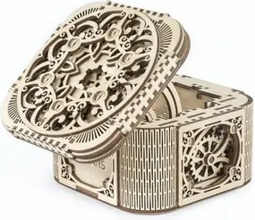 Ugears 3D dřevěné mechanické puzzle Šperkovnice / od 14 let / 190 dílk