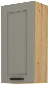 Horní kuchyňská skříňka Lucid 45 G 90 1F (dub artisan + claygrey). 1045507