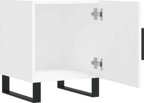 vidaXL Noční stolky 2 ks 40 x 40 x 50 cm kompozitní dřevo [827613] Barva: bílá s vysokým leskem