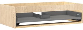 Mexen Box-A korpus skříňky pod umyvadlo 90 cm, 1 zásuvka, dub - 91AX0-0900-235-1-81