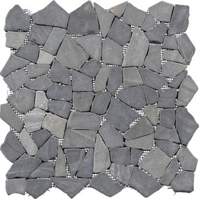 Euro Stone Kamenná mozaika Poly Graphite 30,5 x 30,5 cm